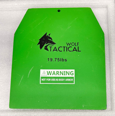 WOLF TACTICAL Weight Vest Plate - 19.75LB | eBay Australia