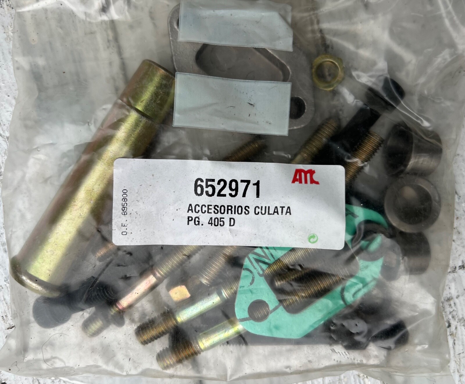 AMC 908067 Cylinder Head Peugeot 306 309 405 D Model 1994 99 Engine D9B ...