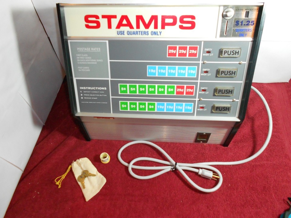 VINTAGE NOS UNITED STATES POSTAL SERVICE USPS SCRIBE STAMP METAL ...