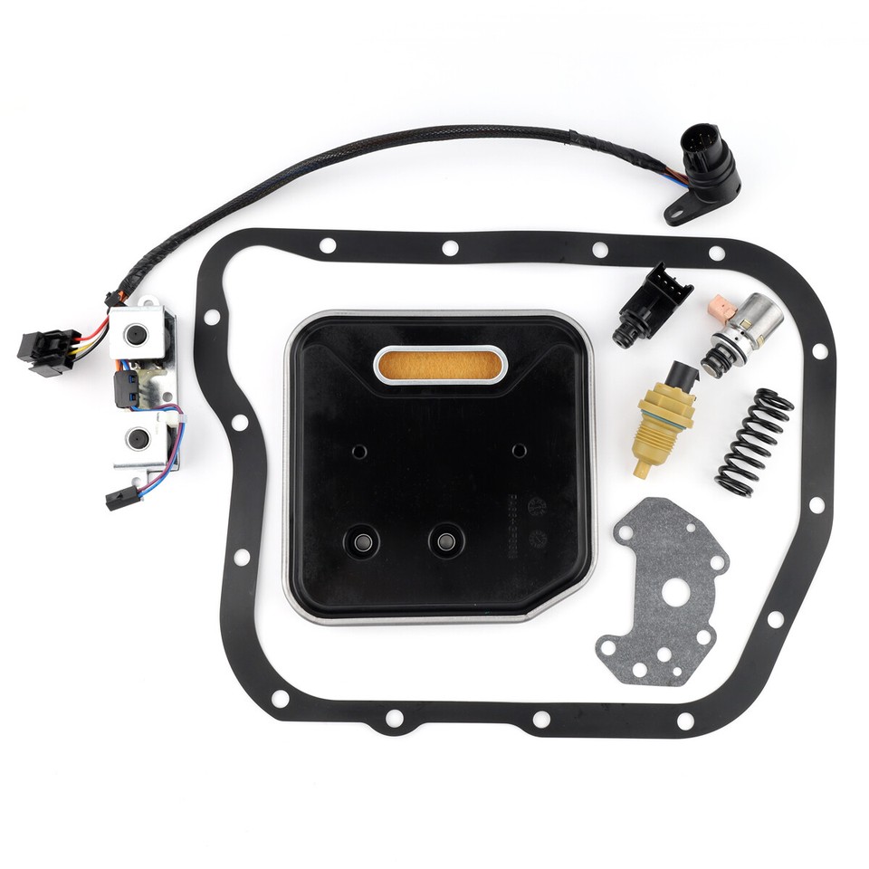 A518 46RE 48RE Transmission Filter Kit w/Solenoid & Sensor For Dodge ...