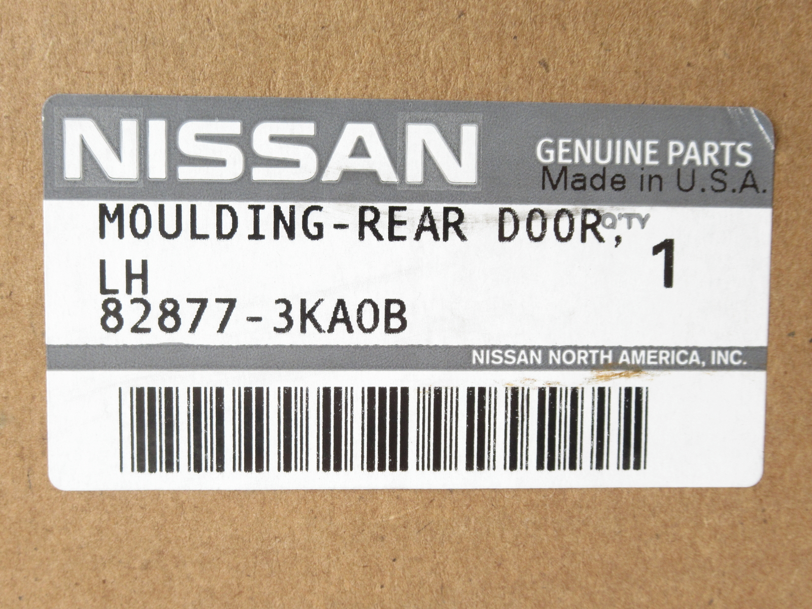 Genuine OEM Nissan 82877-3KA0B Driver Rear Lower Rocker Molding 13-16 ...