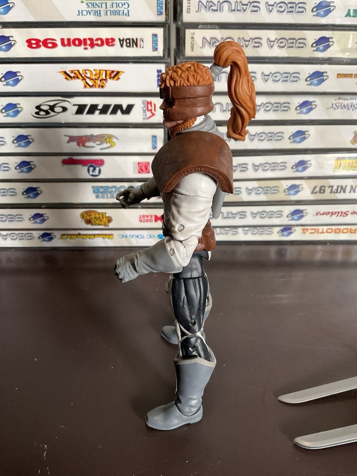 Marvel Legends Shatterstar X-Force X-Men Figure Warlock BAF Wave 100% ...