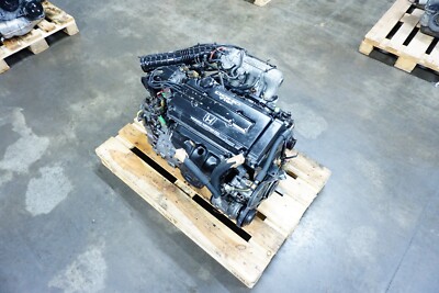 JDM 88-91 Honda Civic Si B16A 1.6L DOHC OBD0 VTEC Engine Only Acura ...