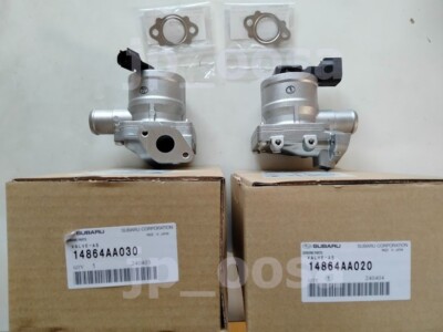 Subaru Genuine OEM 14864AA020 14864AA030 Air Suction Valve Gasket Set ...