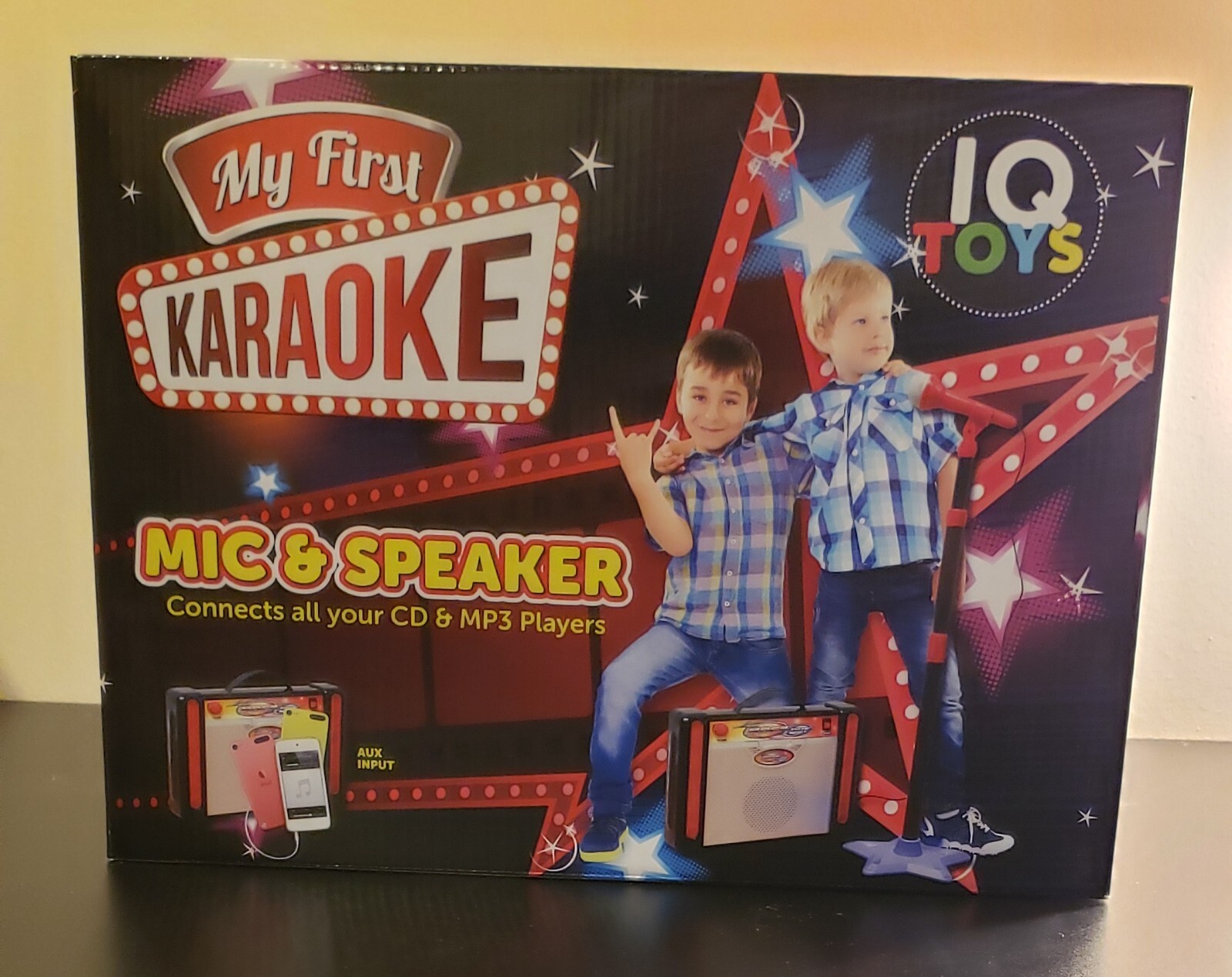 My First Karaoke Machine Mic & Speaker IQ Toys Singing Machine | eBay