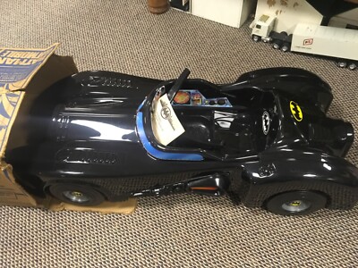 Vintage 1992 Batman Returns with Michael Keaton Batmobile Buddy L Power ...