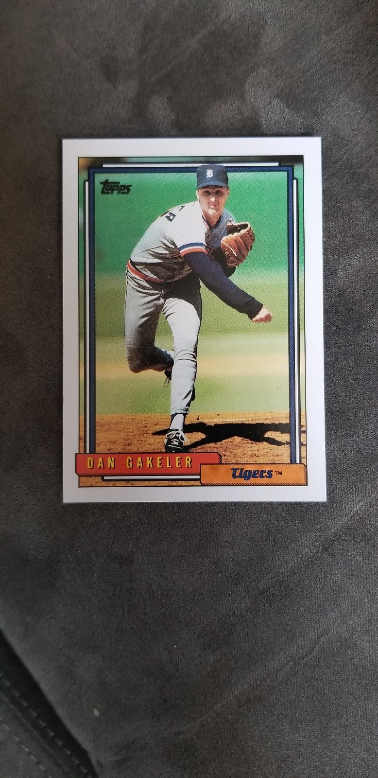 1992 Topps Baseball Card #621 Dan Gakeler - Detroit Tigers | eBay