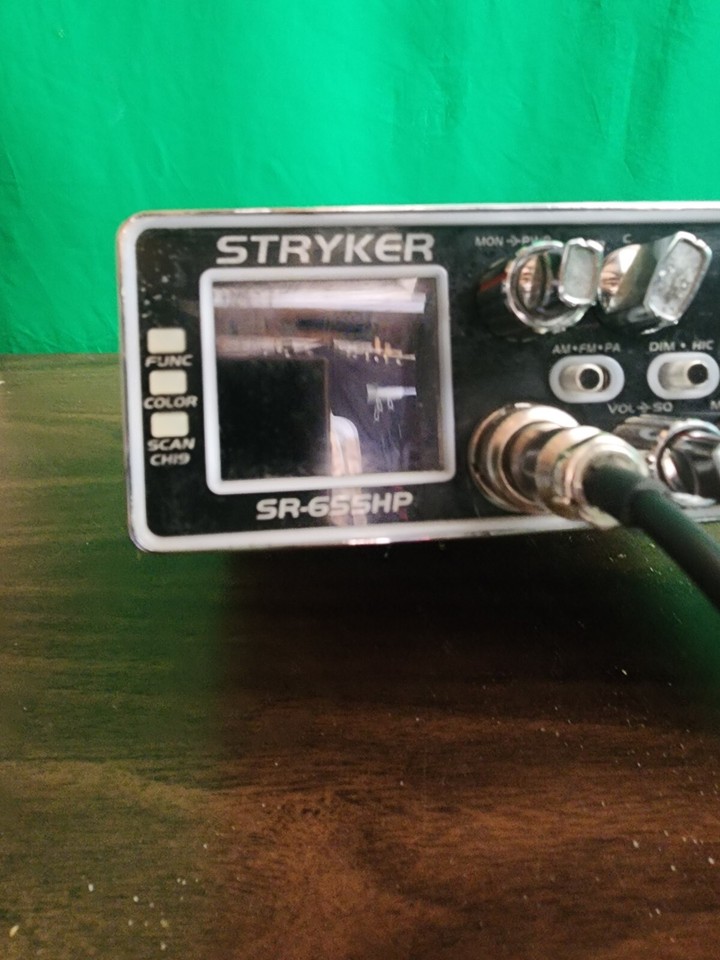 New Used Stryker CB Radio W/noise Canceling Ranger Mic W/ZIP CHORD | eBay