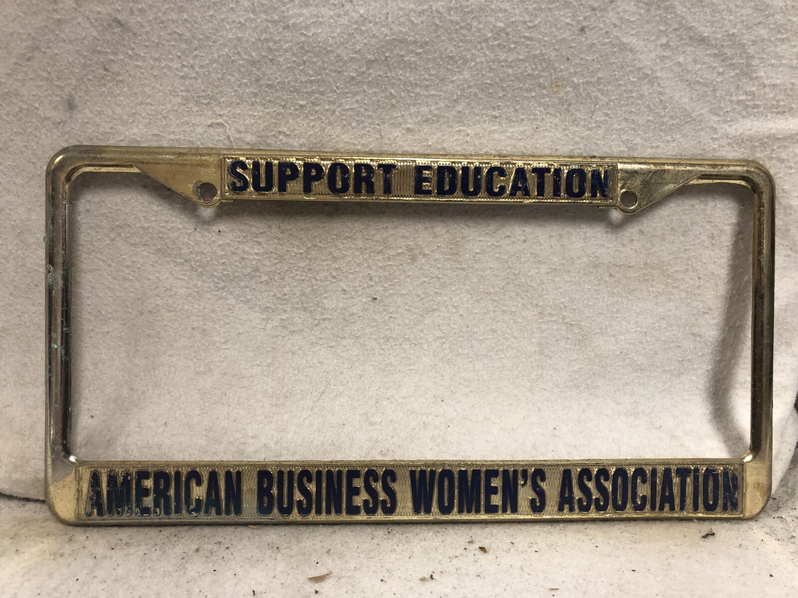 Support Education American Business Woman’s Association License Plate ...