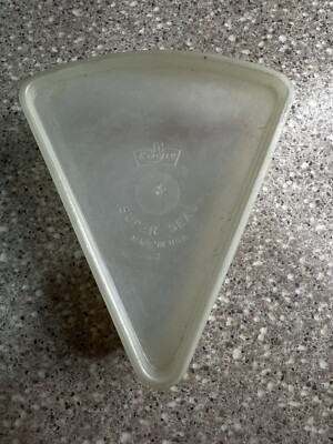 VINTAGE PLASTIC EAGLE SUPER SEAL PIE SLICE KEEPER W/ LID USA | eBay
