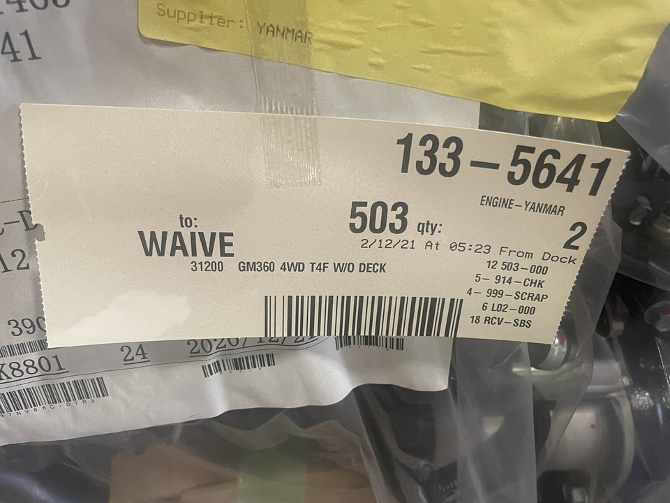 New Yanmar Engine 3TNV88C-DTR3, Toro 133-5641, Model 4KNDAC | eBay