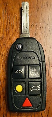 Genuine 2004-2007 Volvo C30 S40 V50 C70 Keyless Entry Remote Flip Key ...