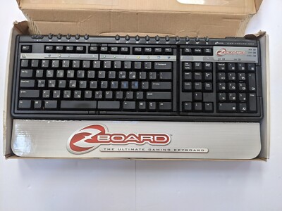 ZBOARD UItimate Gaming Keyboard ldeazon Steelseries w/Box | eBay