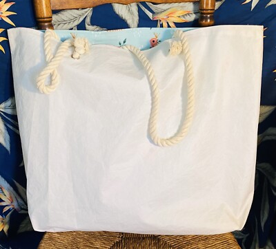 Sail Bag Tote Sea Bag Reversible Recycled Sails Handmade | eBay