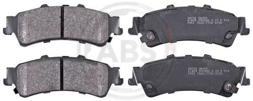 1x 38792 A.B.S. Bremsbelagsatz, Scheibenbremse für CADILLAC,CHEVROLET ...