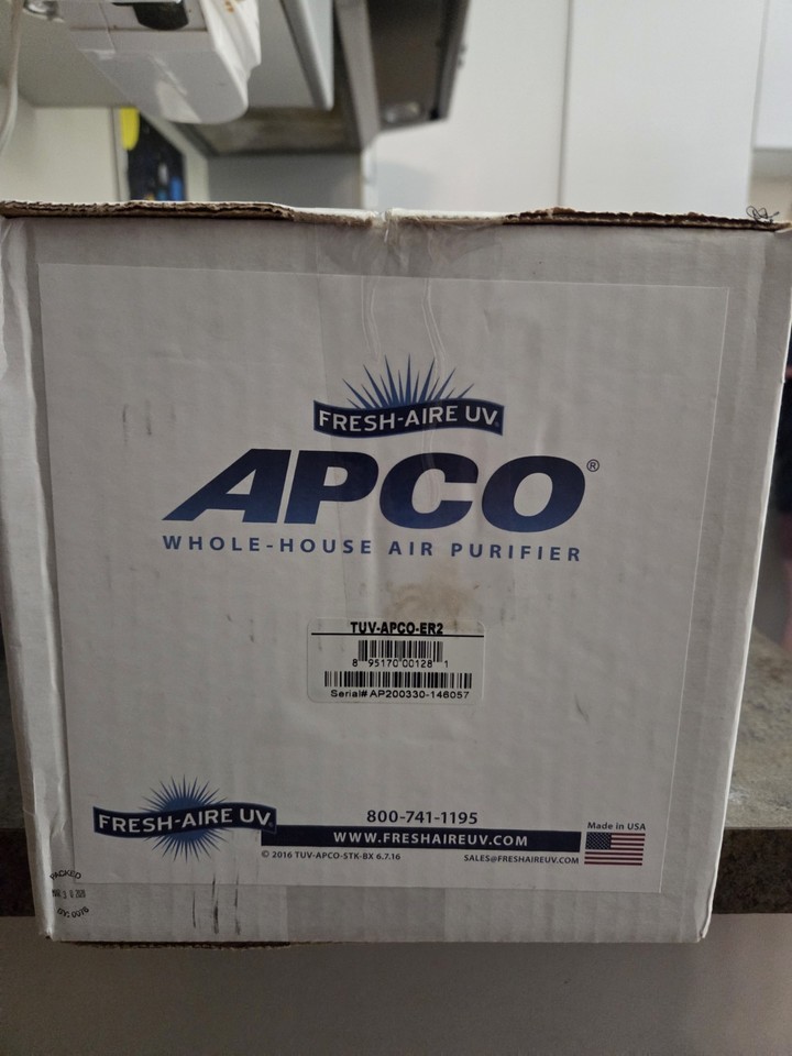 Fresh-Aire UV Air Purifier Black (TUV-APCO-ER2) - [UNOPENED] | eBay