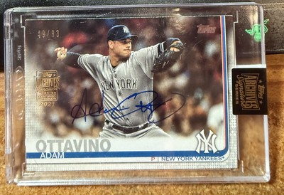 2021 Topps Archives Signature Series US236 Adam Ottavino Autograph /83 ...