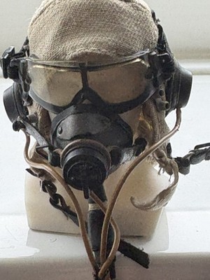 Dragon Action Man British ww2 fighter pilot helmet spitfire 1/6 | eBay