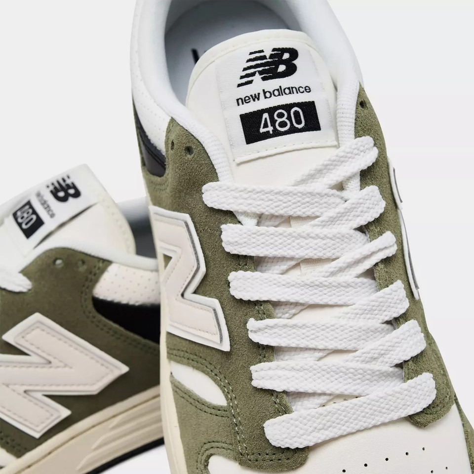 New Balance 480 Green / White BB480PEO Shoes | eBay