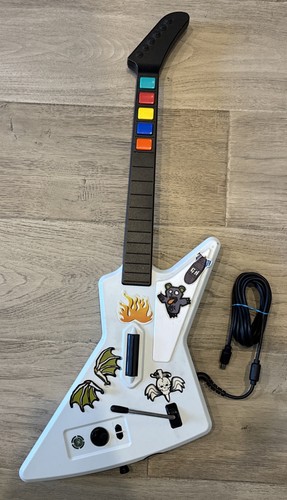 Guitar Hero Xbox 360 Xplorer Guitar RedOctane Pre Owned Used Condition ...