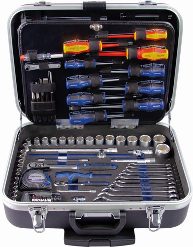 Projahn proficraft Werkzeug-Trolley allround Werkzeugkoffer 1/4"+1/2 ...