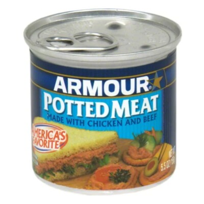 ARMOUR POTTED CANNED MEAT 3 OZ PACK OF 6 EACH (1) | eBay