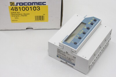 SOCOMEC DIRIS AM Energiemesser Electric Meter 48100103 OVP | eBay.de