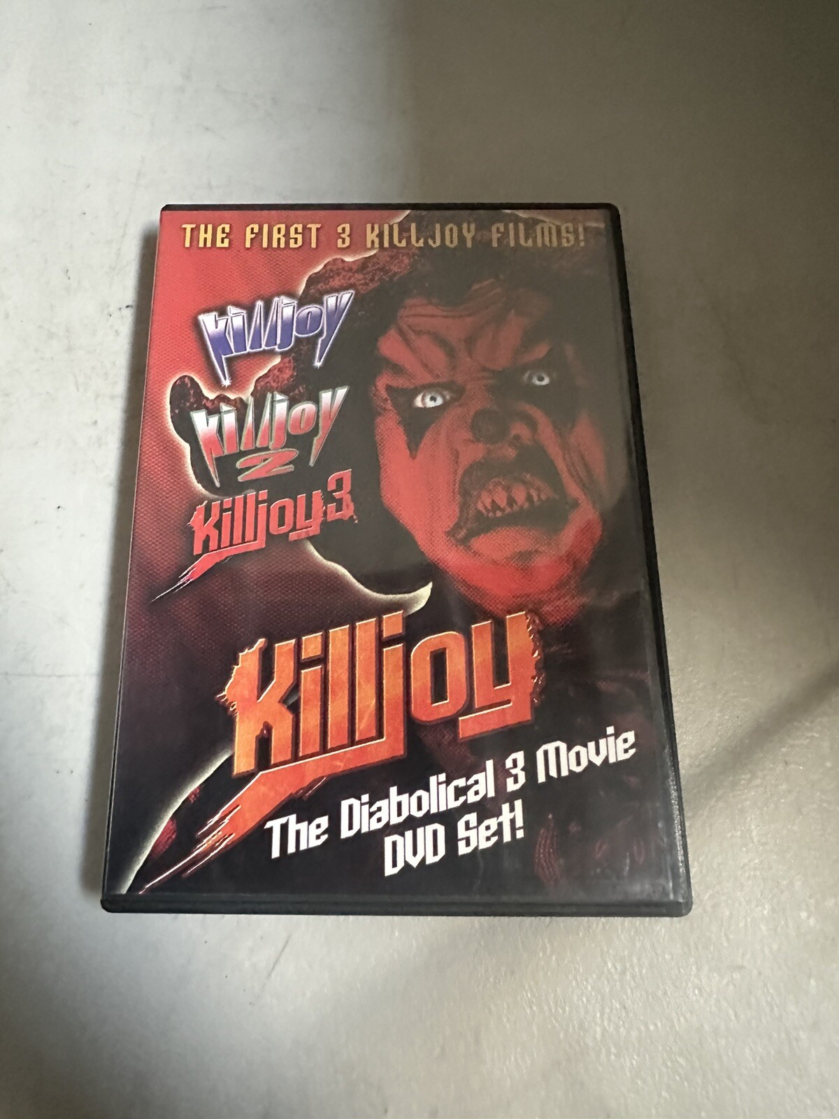 Killjoy 1 2 3 DVD Full Moon Features Horror Gore Movie Pack 3 Disc ...