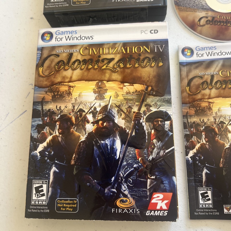 Sid Meier's Civilization IV: Colonization (PC: Mac, 2008) - European ...