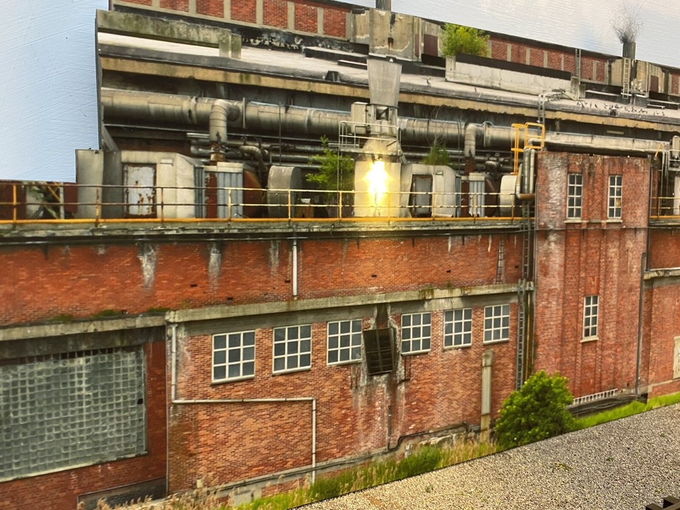 O Scale ROLLING MILL - Building Flat w/ LEDs Trackside, Lionel MTH ...