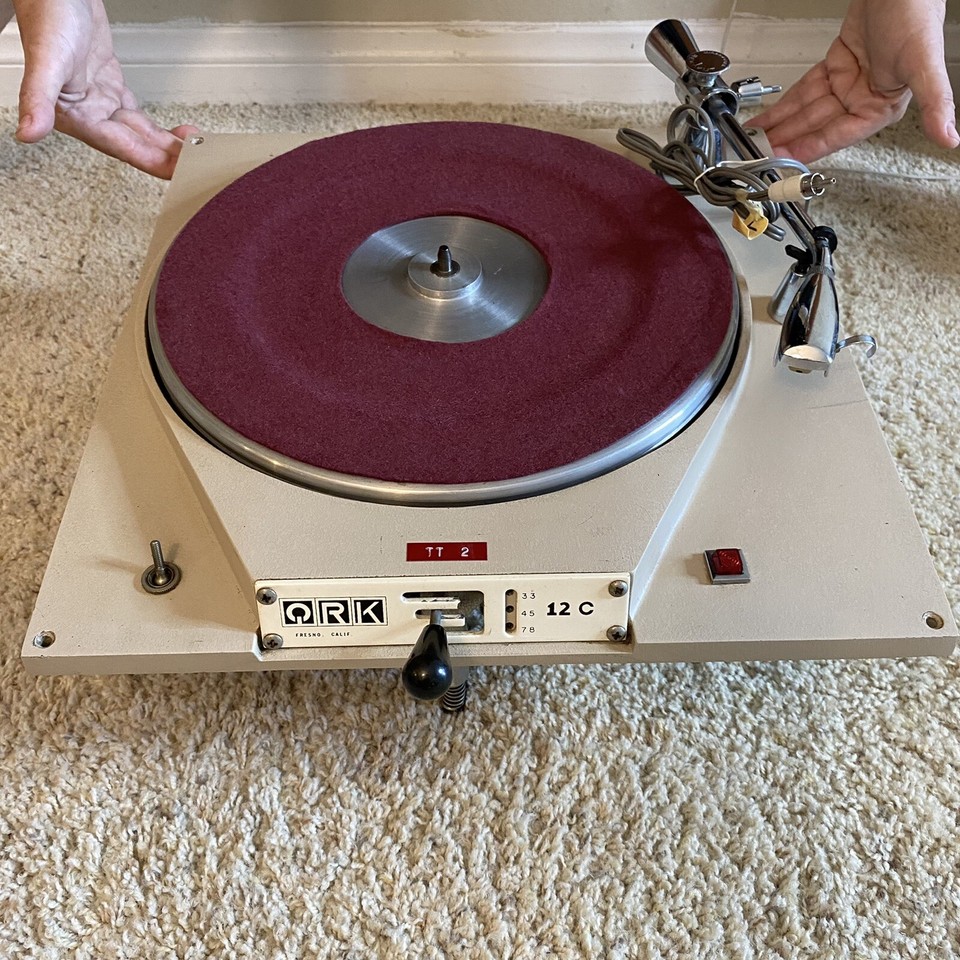 RUSSCO STUDIO QRK 12-C BROADCAST TURNTABLE 50 OR 60 HZ CAPSTAN | eBay
