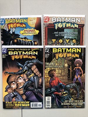 Batman Toyman #1-4 COMPLETE SET Superman Villain 1998 DC Comics NM 9.2 ...