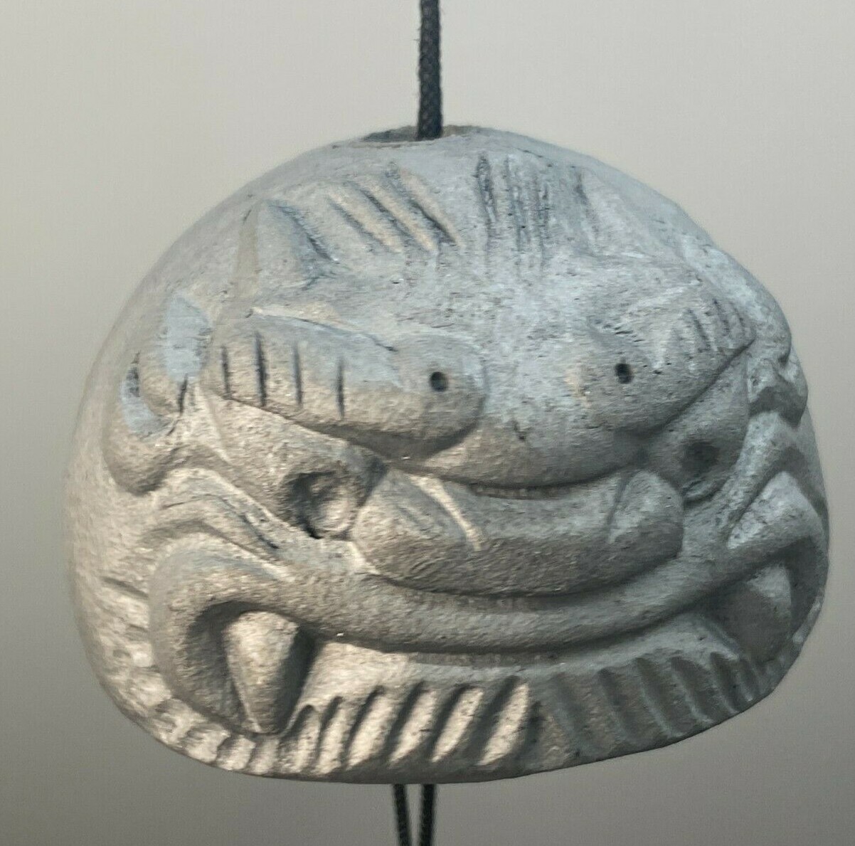 Fuurin Onigawara ONI Demon Wind Chime with Quiet Sound Home & Garden ...