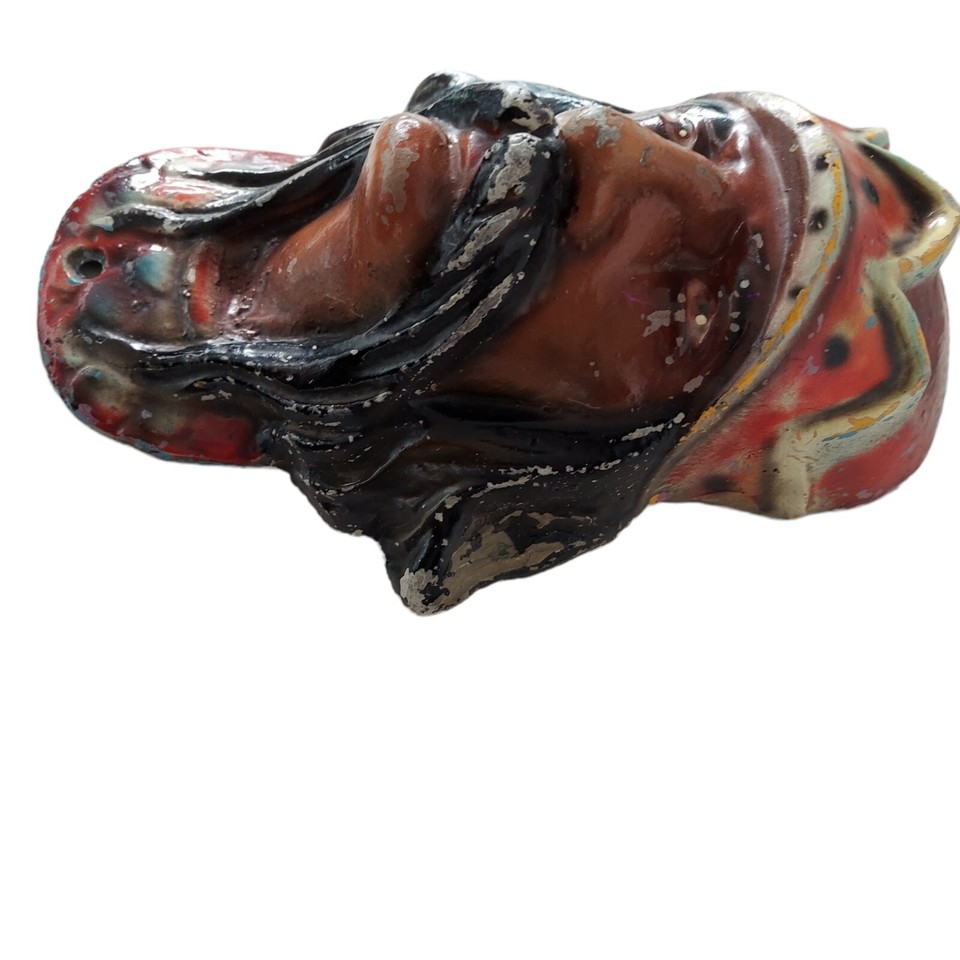 Herschell Spillman 1919 Cast Iron Indian Pirate Face Carousel Rounding ...
