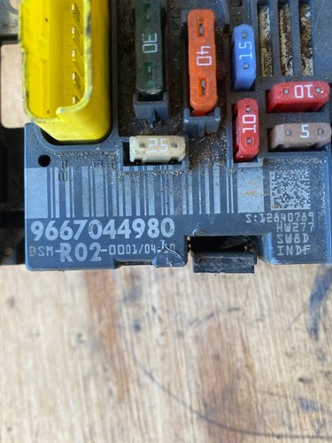 Module BSM Boîte à Fusibles C4 Picasso C5 III Peugeot 3008 5008 RCZ ...