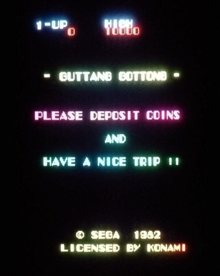 Loco-Motion Guttang Gottong SEGA 1982 Arcade PCB Non Jamma *** | eBay