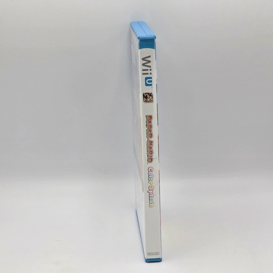 Paper Mario Color Splash (Nintendo Wii U, 2016) No Manual | eBay