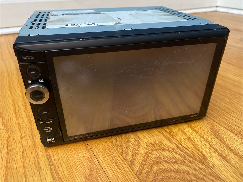 DUAL XVM296BT 2 Din Digital Media Player Receiver USB AUX Bluetooth ...