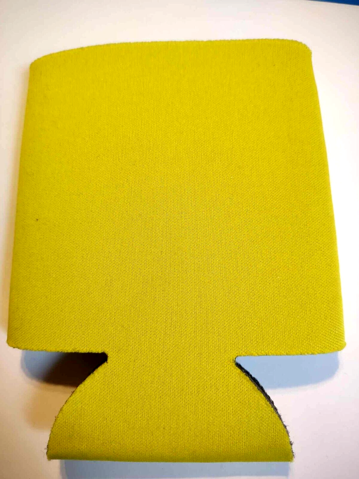 "Dream as if you'll live forever" Foam Can Koozie Yellow Beer Soda ...