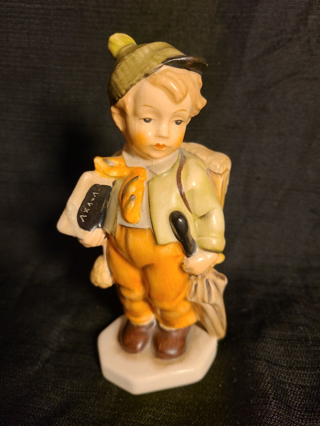 Vintage Friedel READY TO SCHOOL West Germany Bavaria Figurine Statue ...