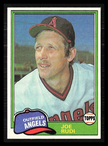 Joe Rudi 1981 Topps #701 California Angels | eBay