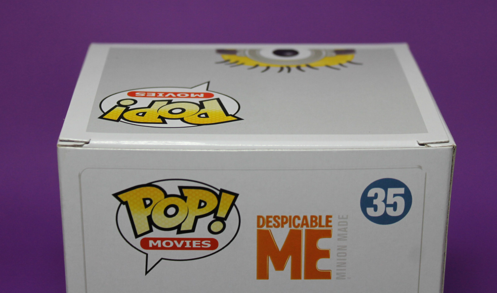 FUNKO POP MOVIES DESPICABLE ME 2 #35 CARL WITH MUSTACHE~MOUSTACHE VINYL ...