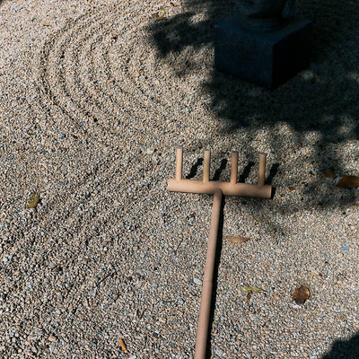Japanese Rock Garden Rake