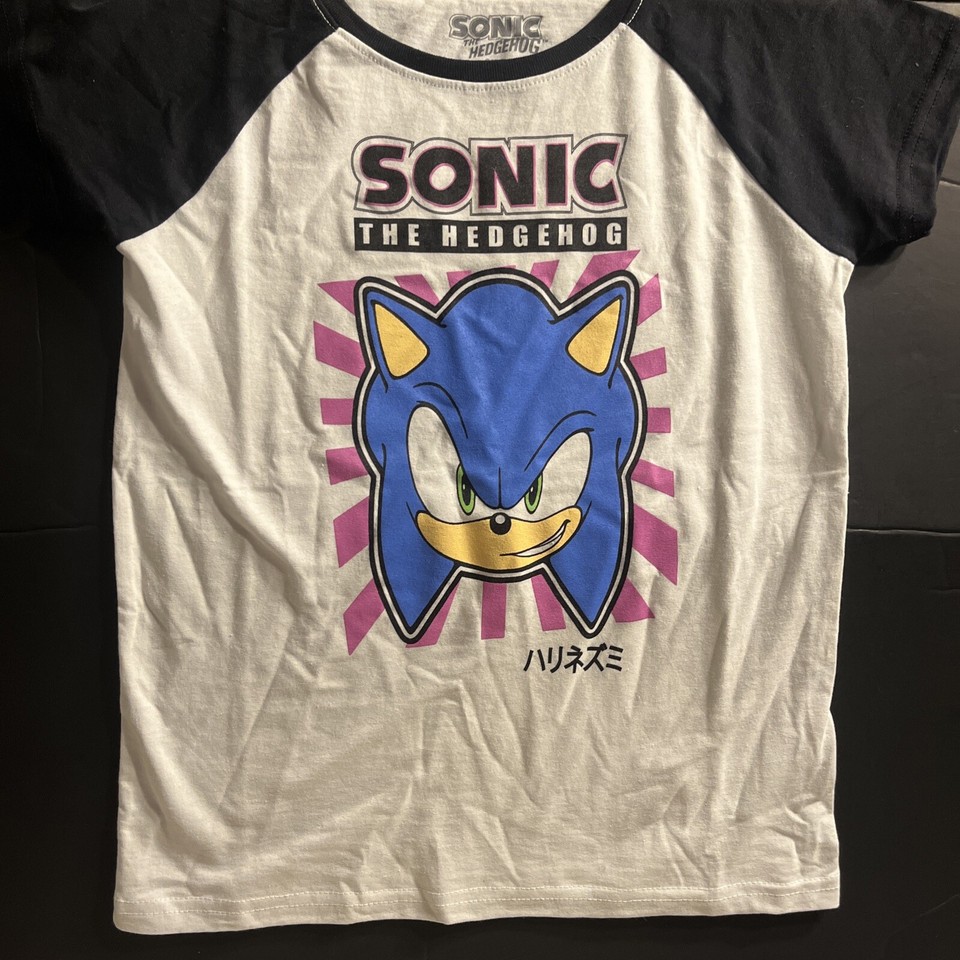 Sonic The Hedgehog Girls T shirt Video Game Kids Size 8 | eBay