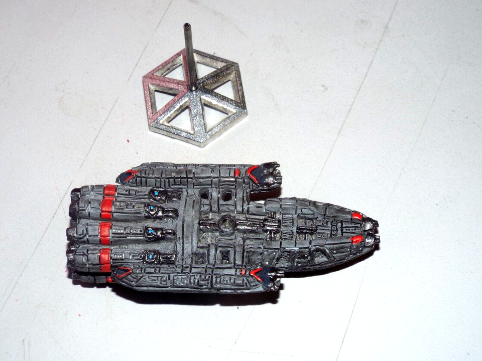BATTLESTAR GALACTICA COLONIAL MERCURY-class BATTLESTAR 3" MINIATURE #1 ...