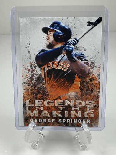 Topps 2018 Series 2 Baseball Card #LITM-10 George Springer Legends in ...