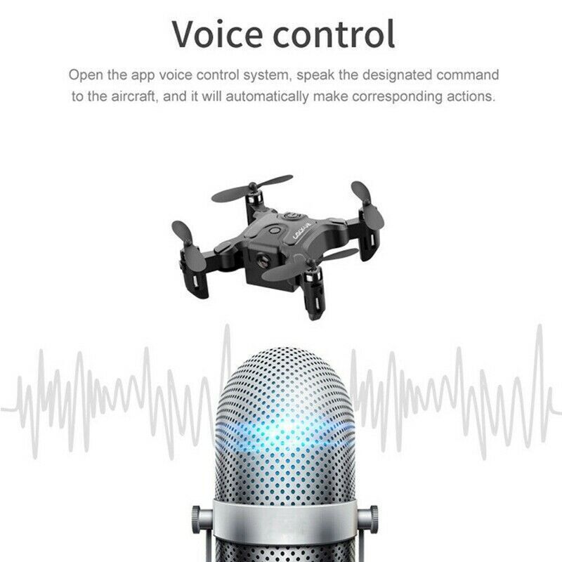 Mini Drone 4DRC-V2 Selfie WIFI FPV With HD Camera Folda UK Stock UN0T3 ...