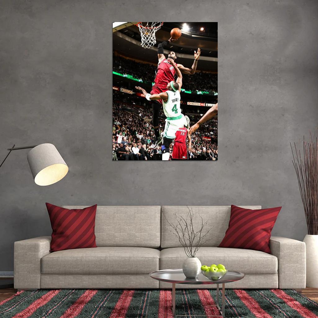 Lebron James Dunk Thar Jason Terry
