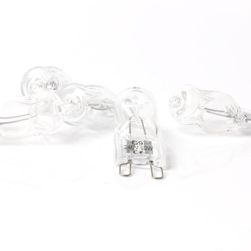 10 X G9 Halogen Bulbs 25W/40W/60W Warm White Filament Lamp Replacement ...