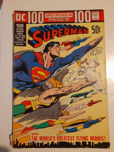 Superman #252 June 1972 Good/VGC 3.0 Iconic wraparound cover art by ...